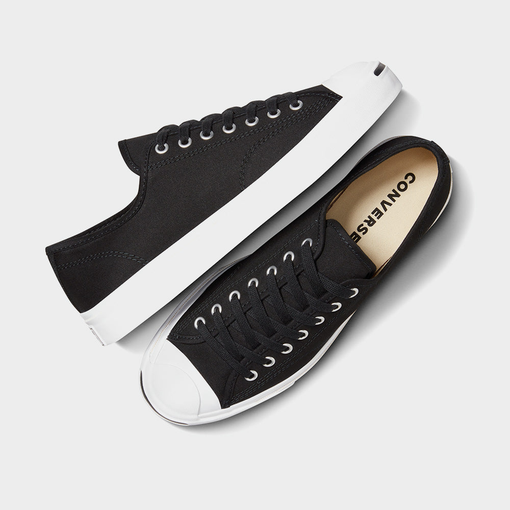 CONVERSE MENS Jack Purcell Low Top sneakers BLACK – Tekkie Town