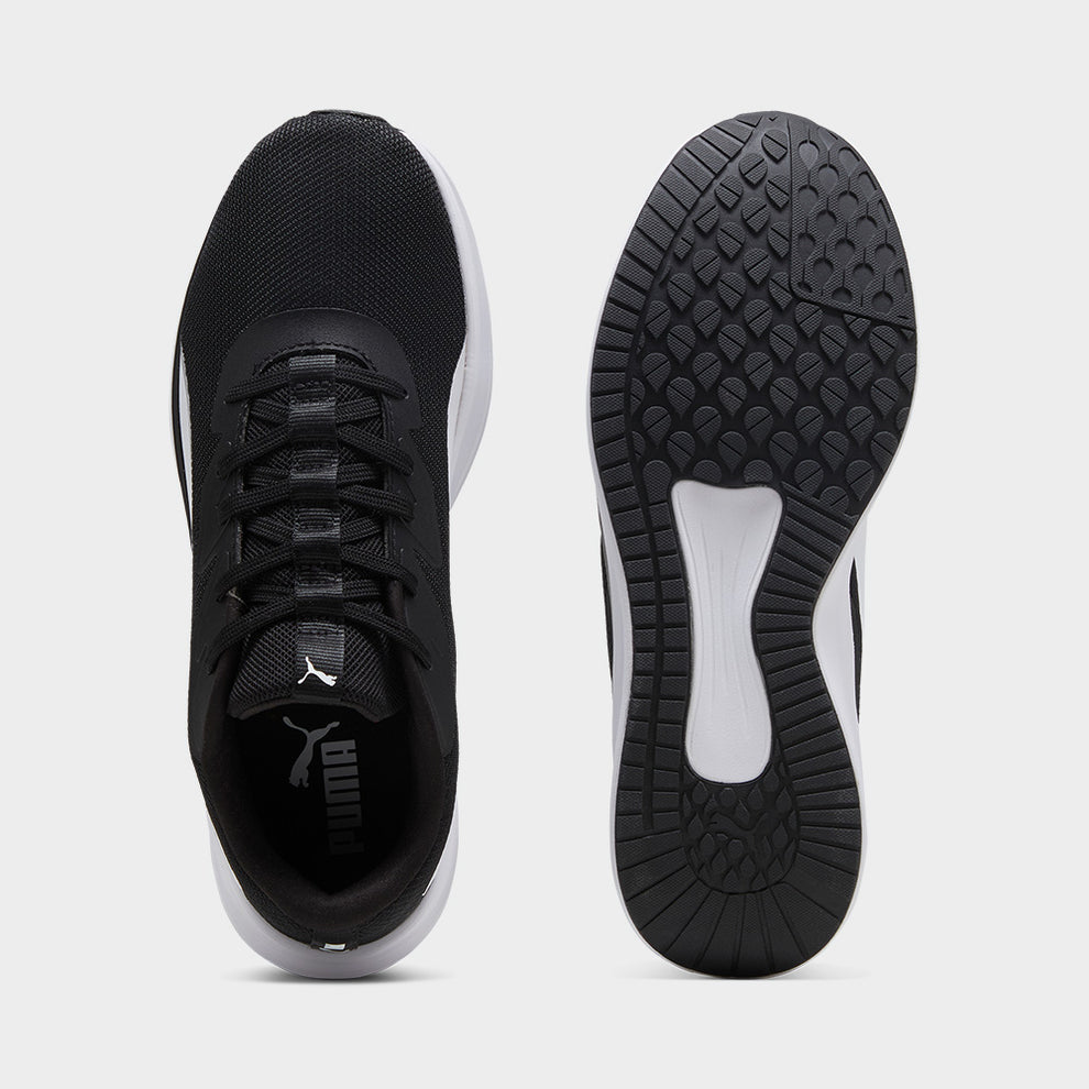 PUMA MENS Night Runner V3 Running Shoes BLACK – Tekkie Town